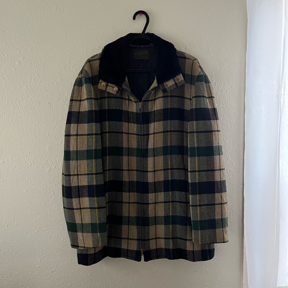 Pendleton | Jackets & Coats | Plaid Wool Pendleton Jacket | Poshmark
